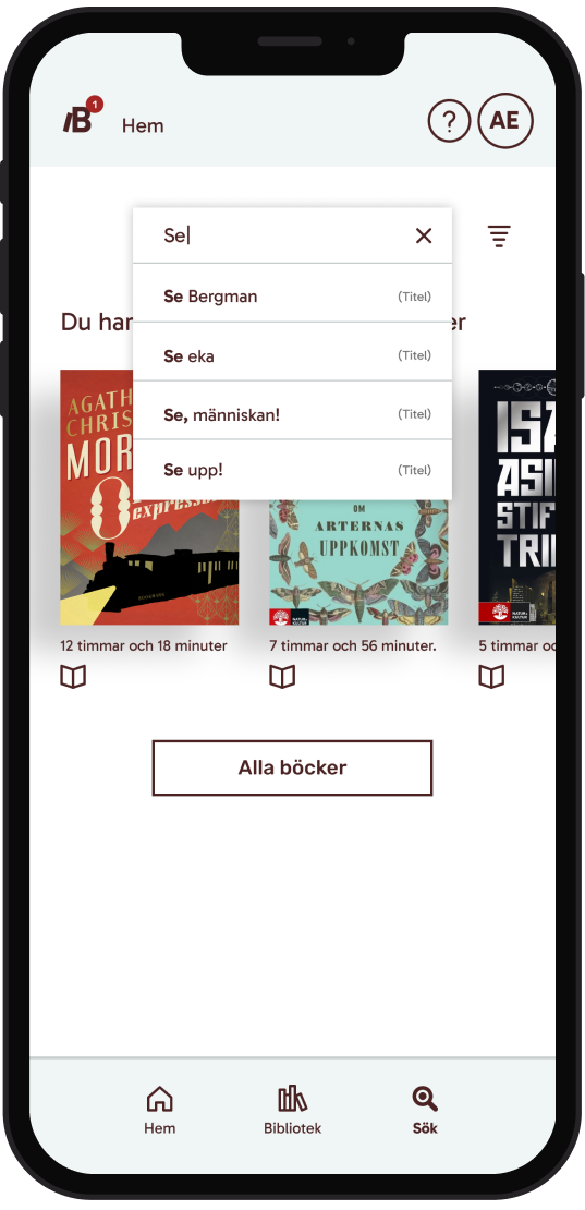 Biblio för låntagare